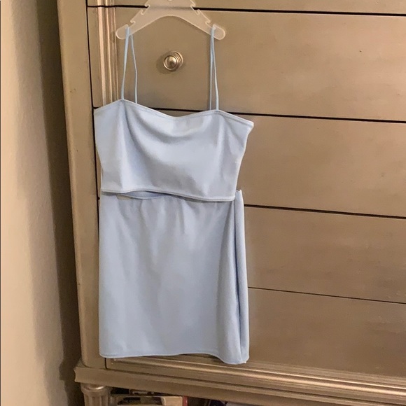 Boohoo | Dresses | Light Blue Two Piece Set | Poshmark